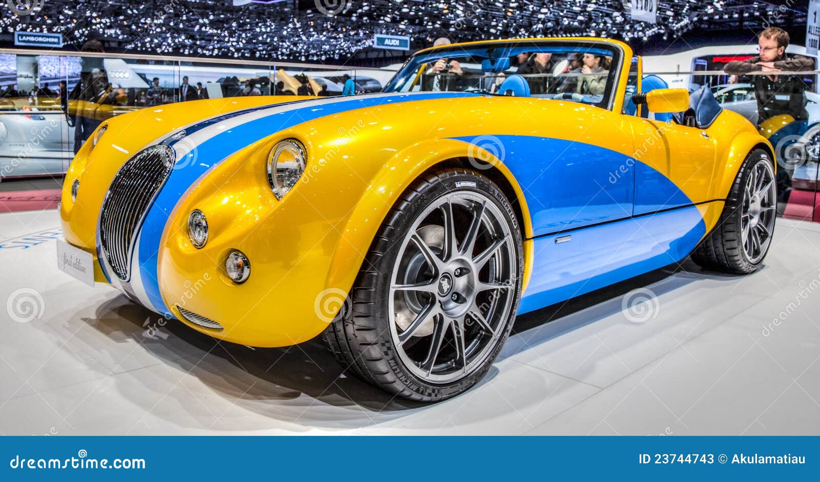 Geneva Motorshow 2012 - Weismann Roadster MF3 Editorial Stock Photo ...