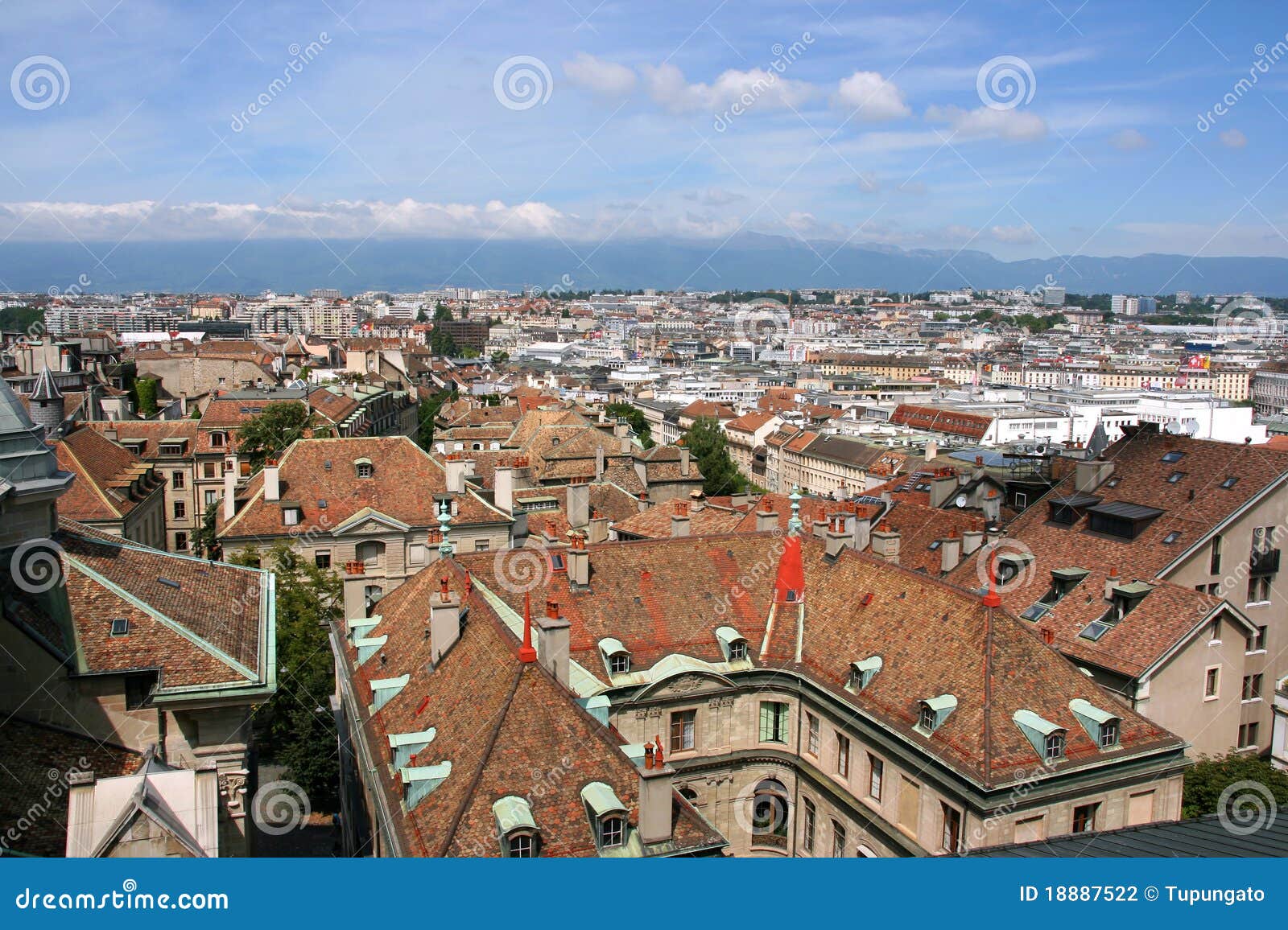 Geneve photo stock. Image du vieux, cityscape, suisse - 18887522