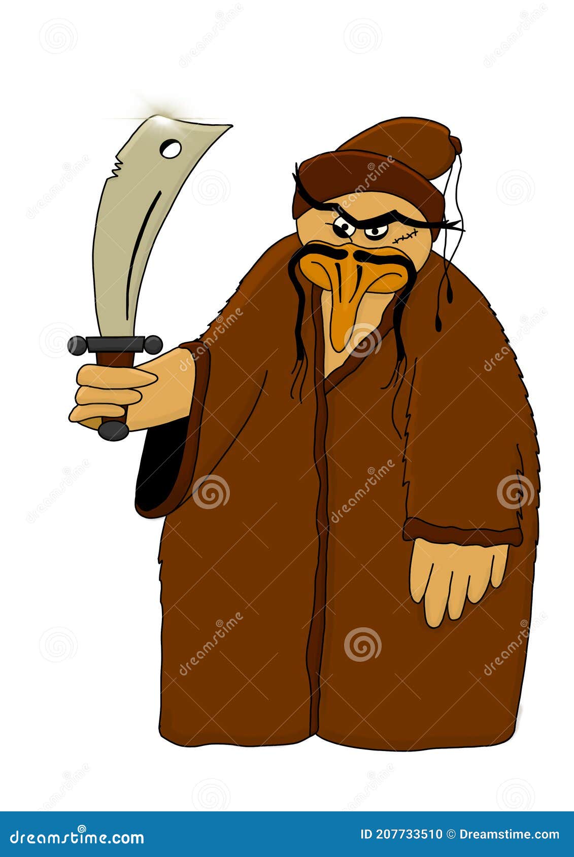 Genghis Khan Chicken Royalty-Free Stock Image | CartoonDealer.com ...