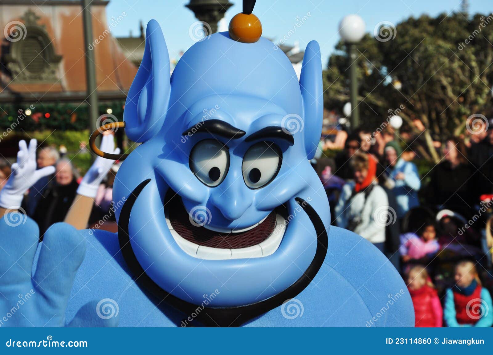 Genie in a Dream Come True Celebrate Parade Editorial Image - Image of ...