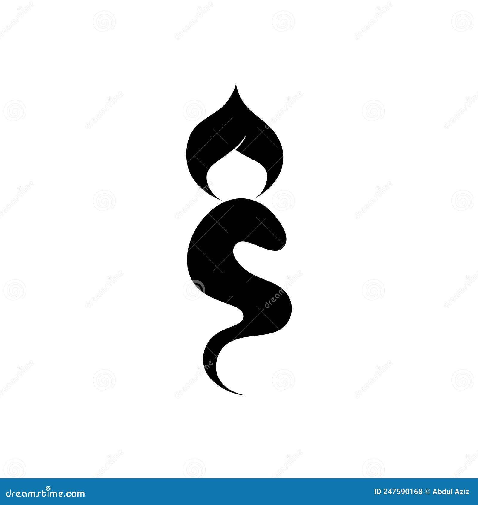 Genie Icon Logo Free Vector Stock Vector - Illustration of aladdin ...