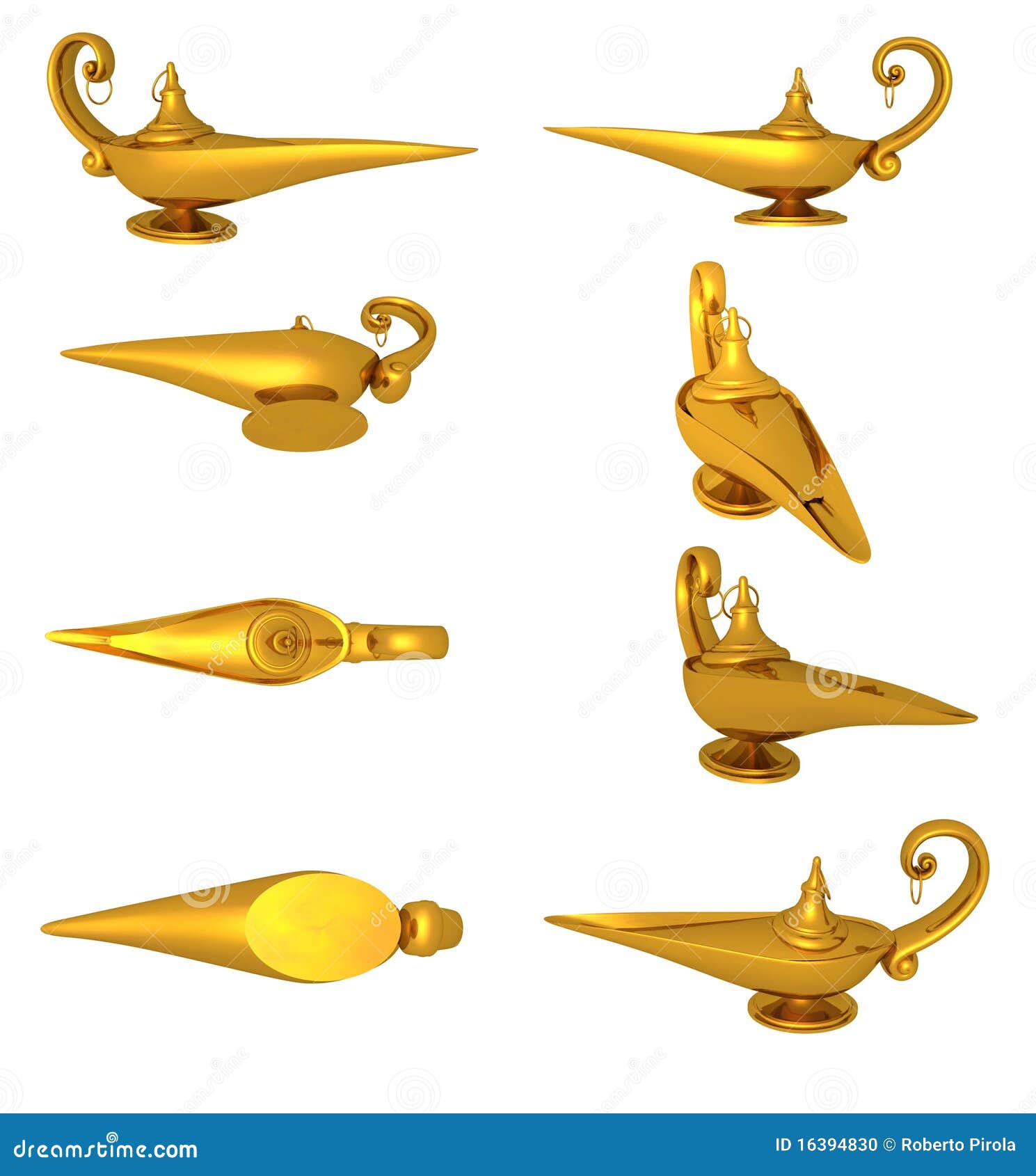 Genie Lamp stock illustration. Illustration of aladdin - 16394830