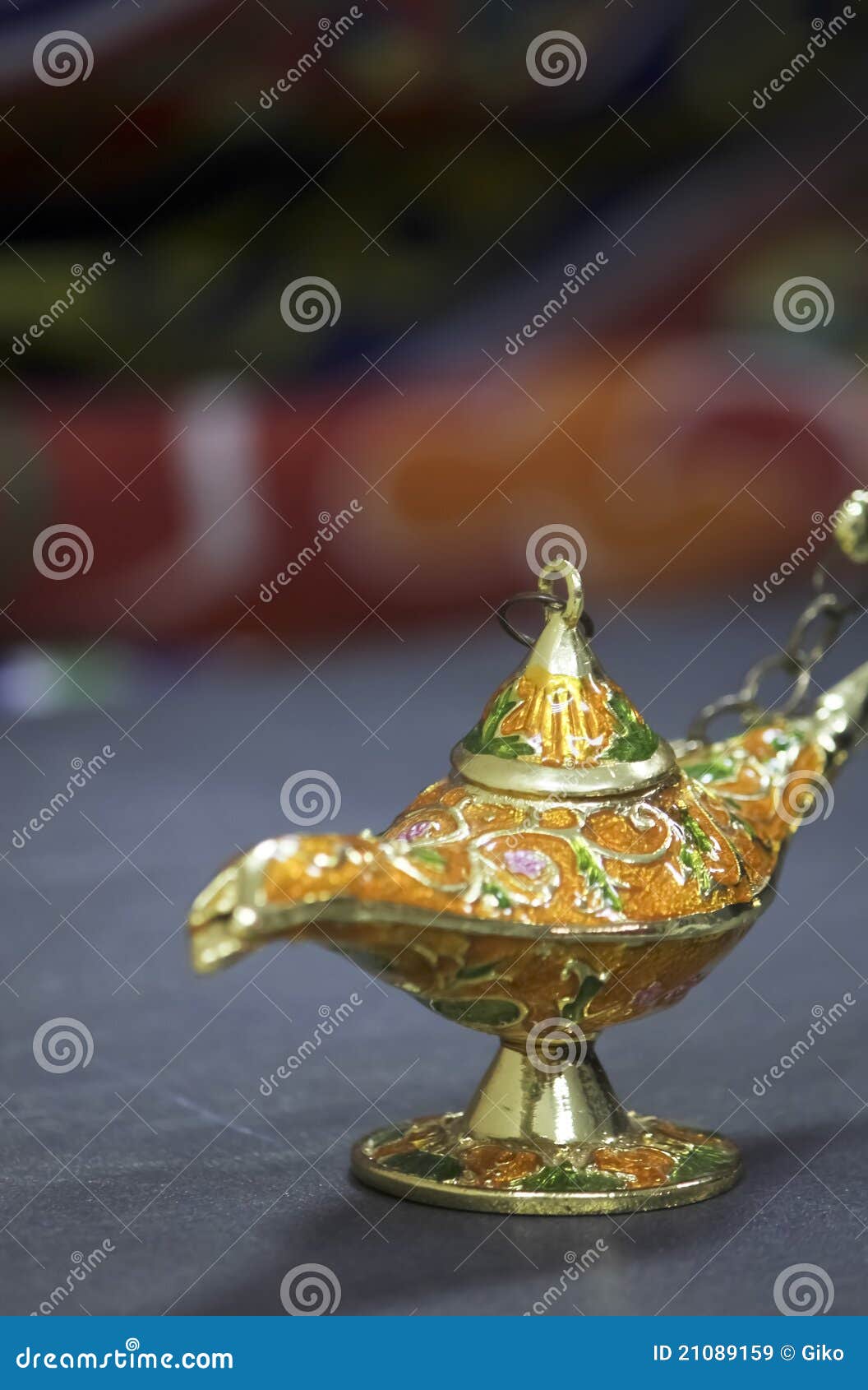 Genie Lamp stock image. Image of dubai, decorative, islamic - 21089159