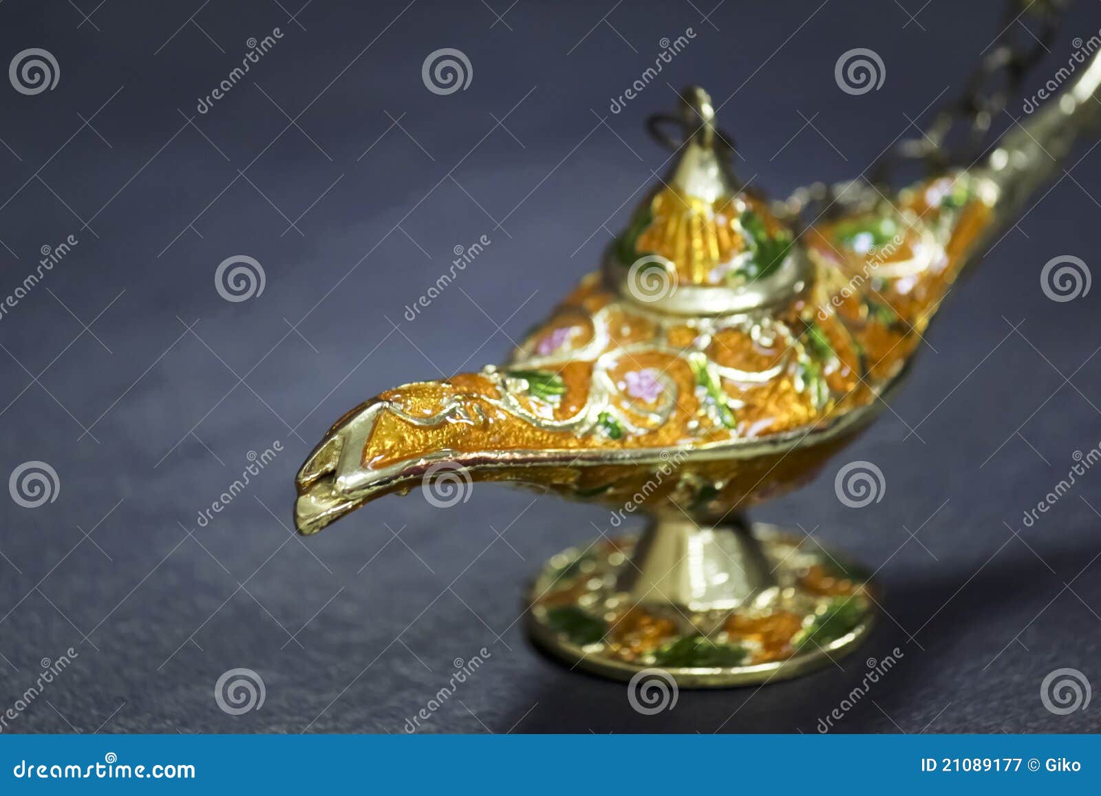 Genie Lamp stock image. Image of design, aladin, holy - 21089177