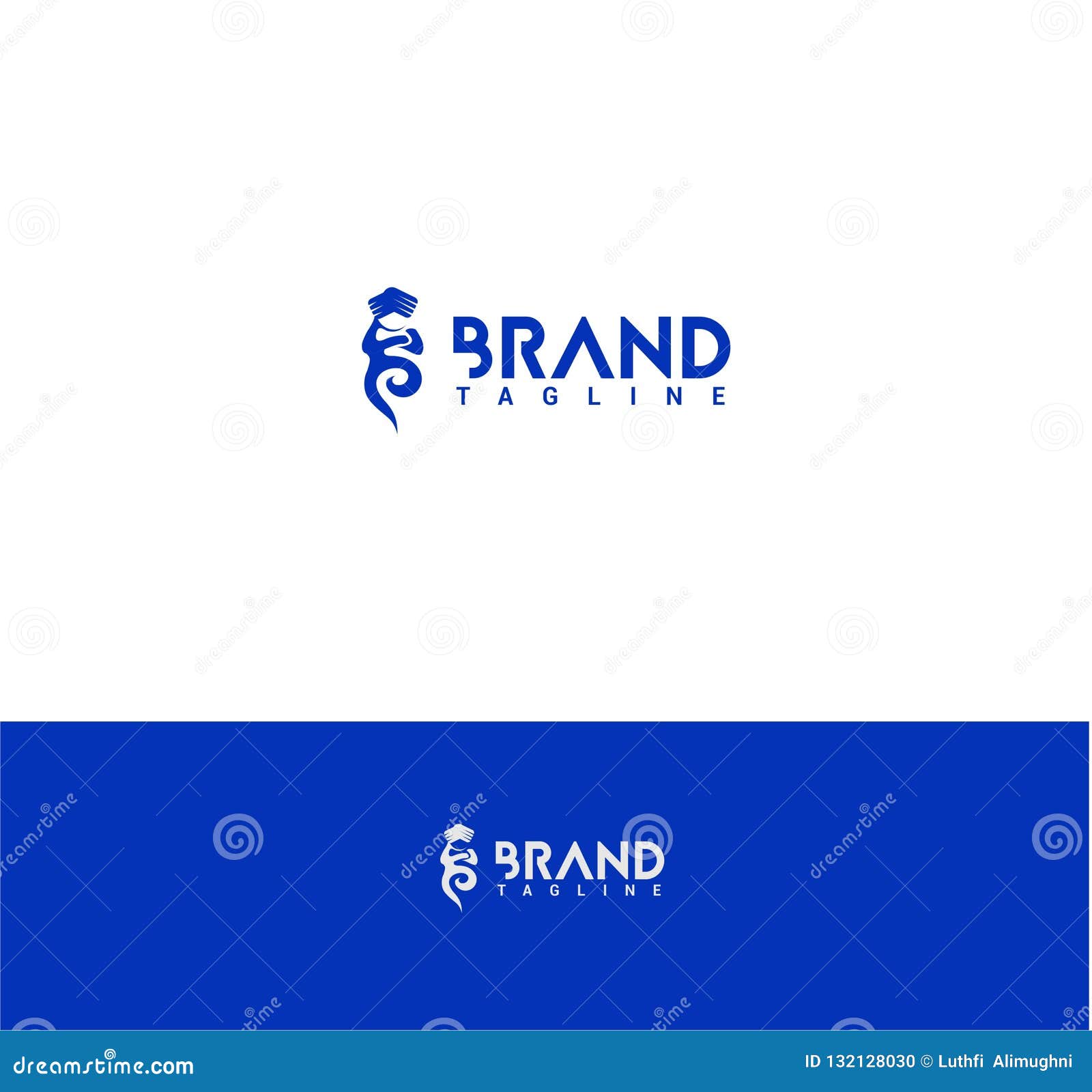 Genie logo with text stock vector. Illustration of illustrated - 132128030