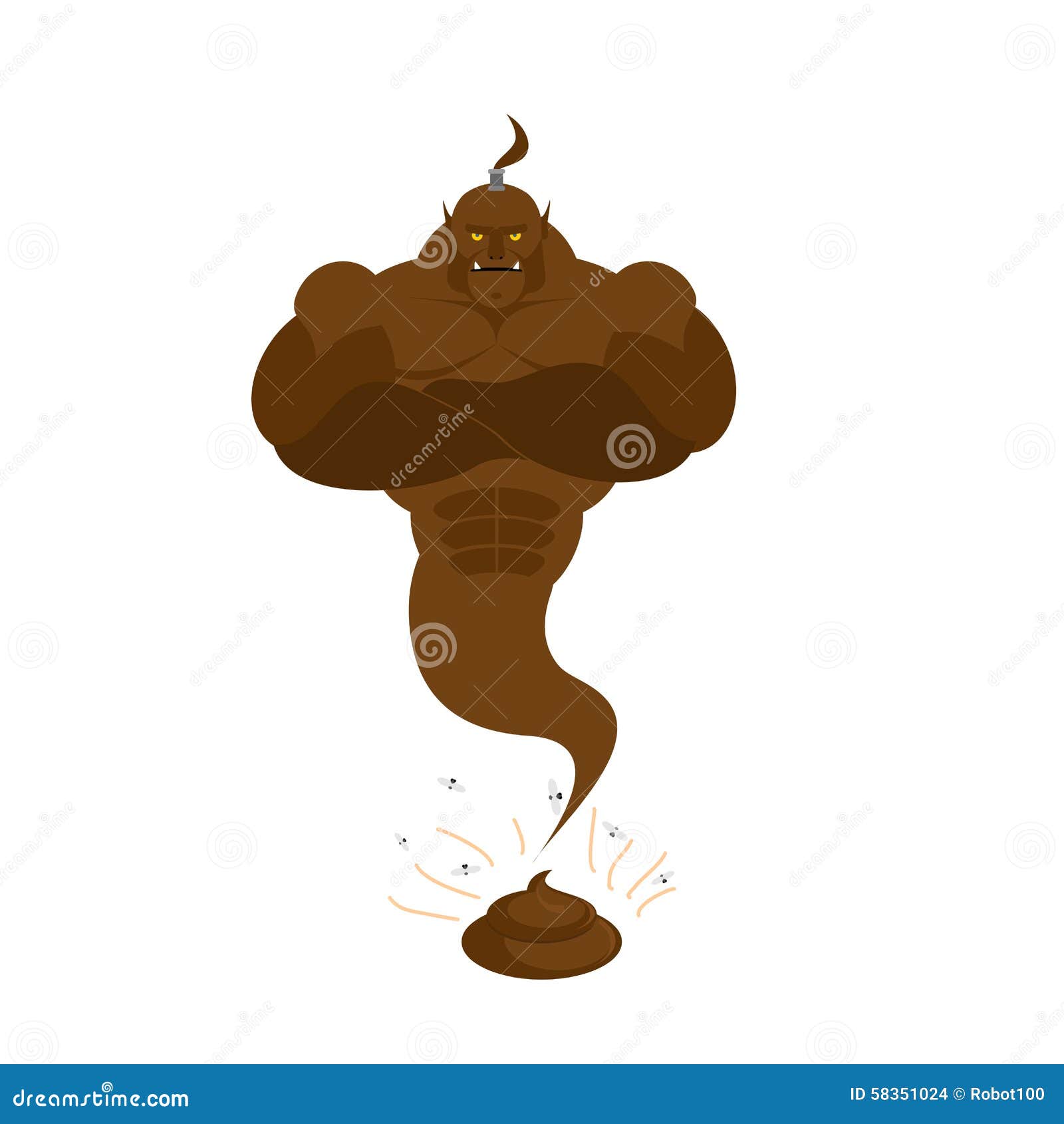 Brown Magic Background With A Frame With Curls And Patterns, Golden ...