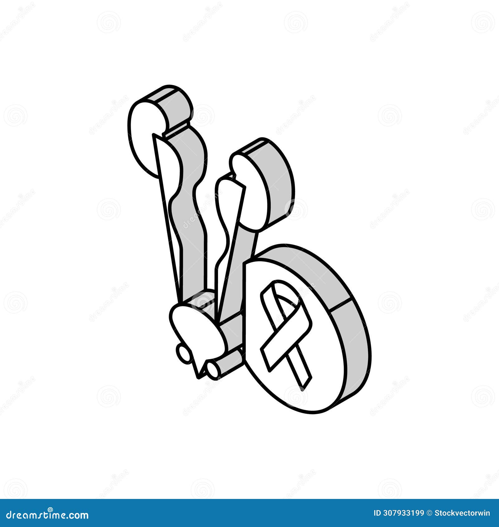 Genitourinary System Icon In Flat Style Isolated Raster Illustration On ...