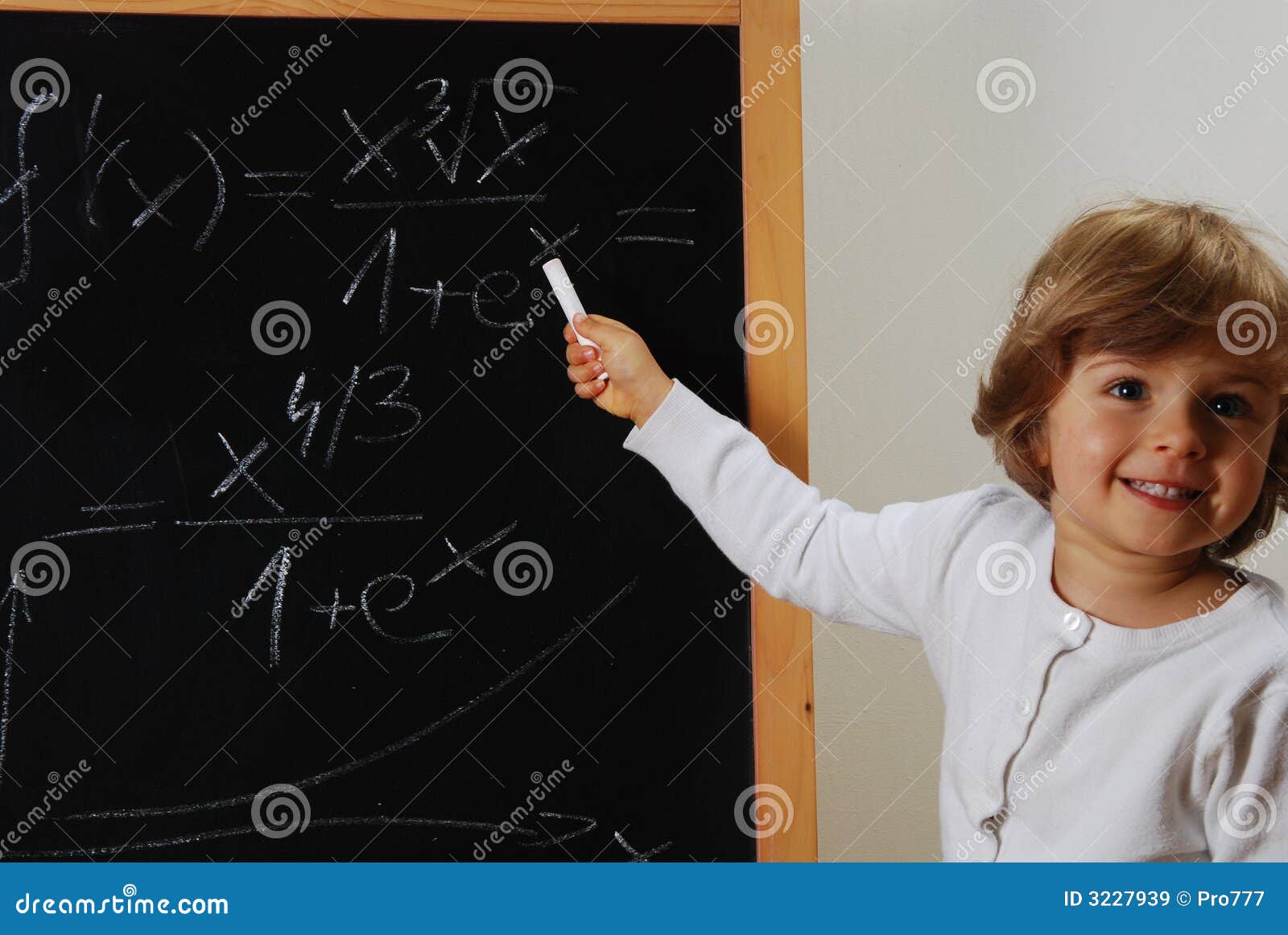 Genius stock image. Image of desk, girl, calculation, economy - 3227939