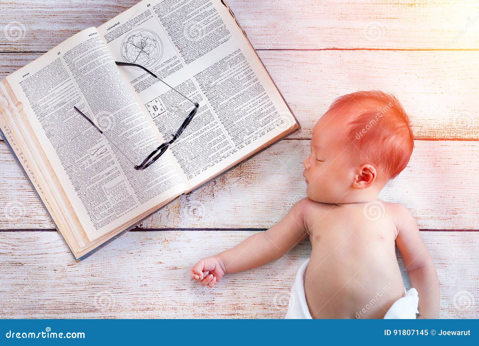 Genius baby stock image. Image of little, learning, genius - 91807145