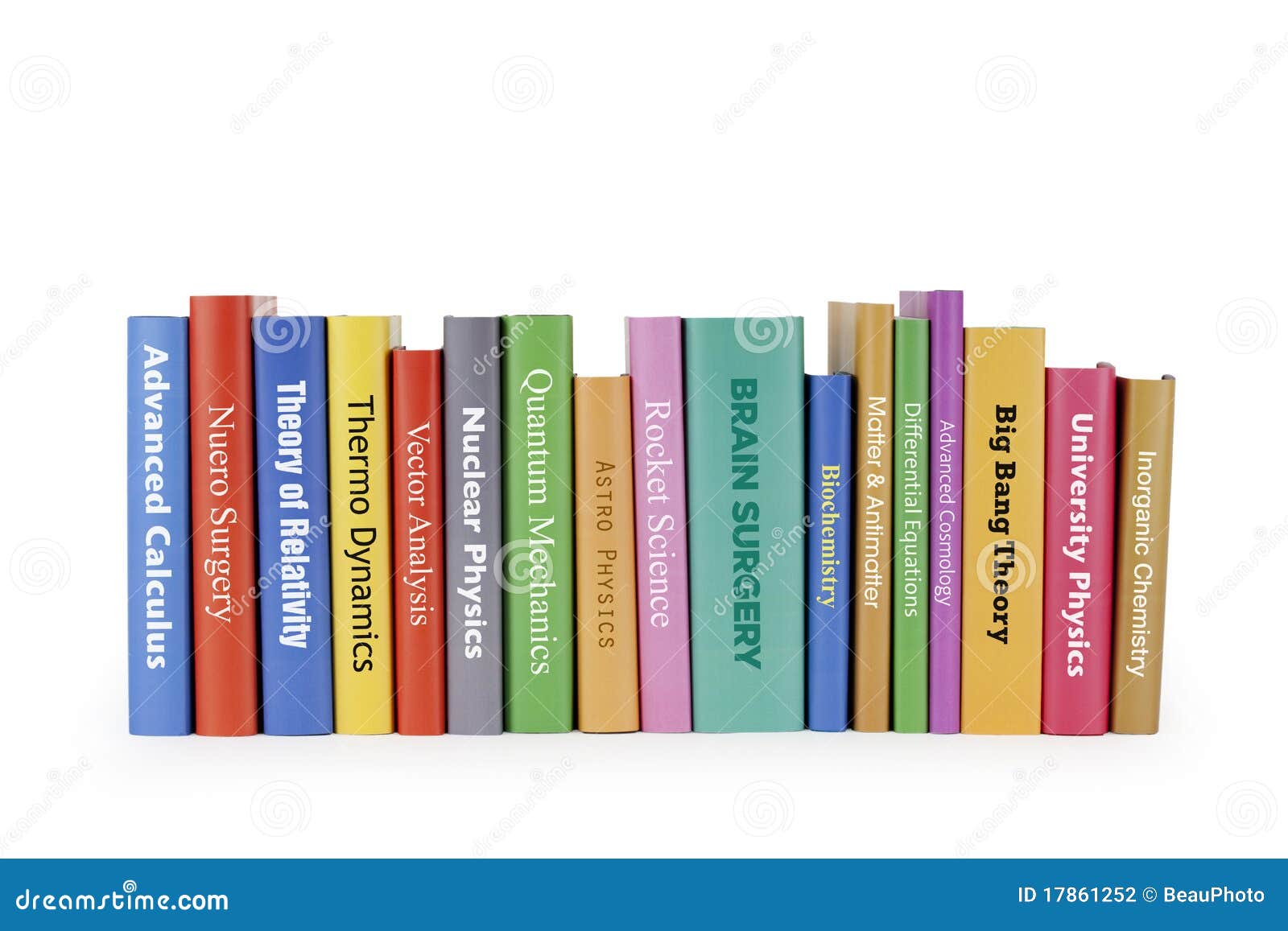 Genius books stock photo. Image of prodigy, cover, science - 17861252