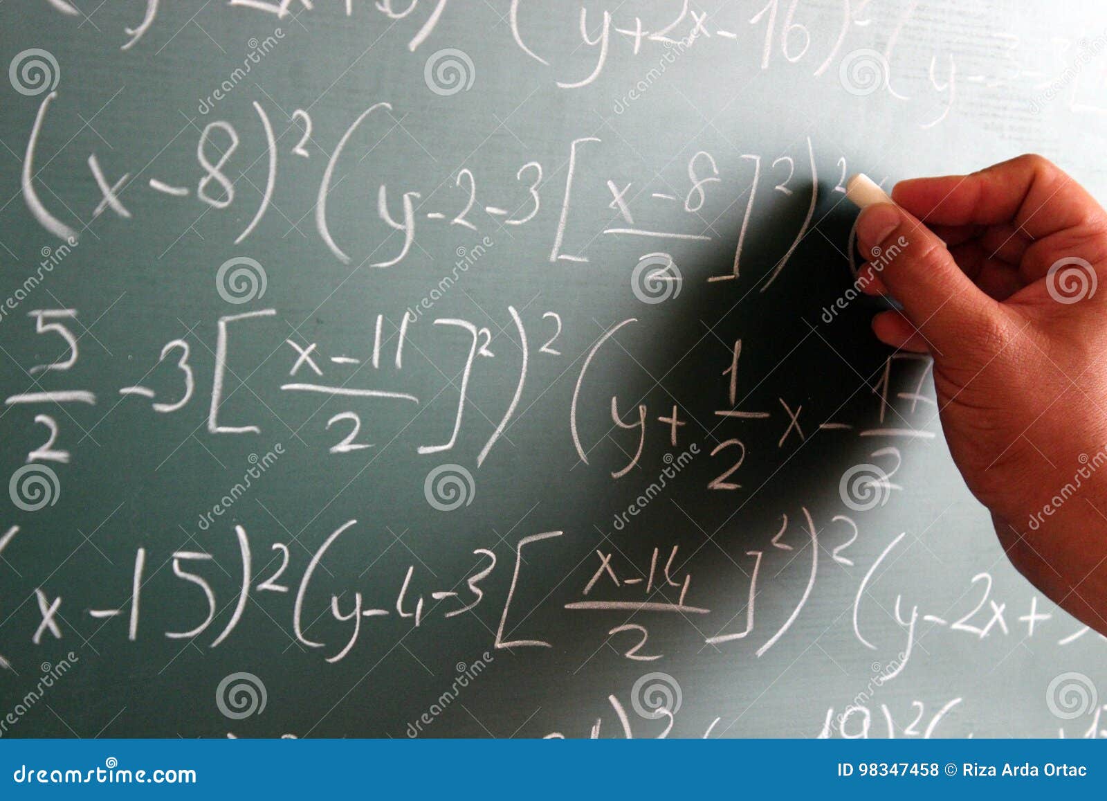 Genius stock photo. Image of creativity, formulas, education - 98347458