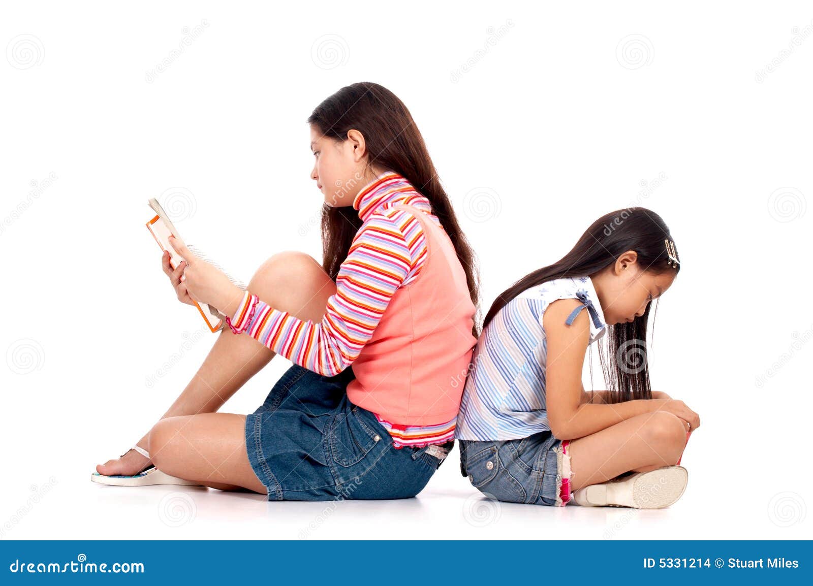 Genius girls stock photo. Image of active, creative, preschool - 5331214