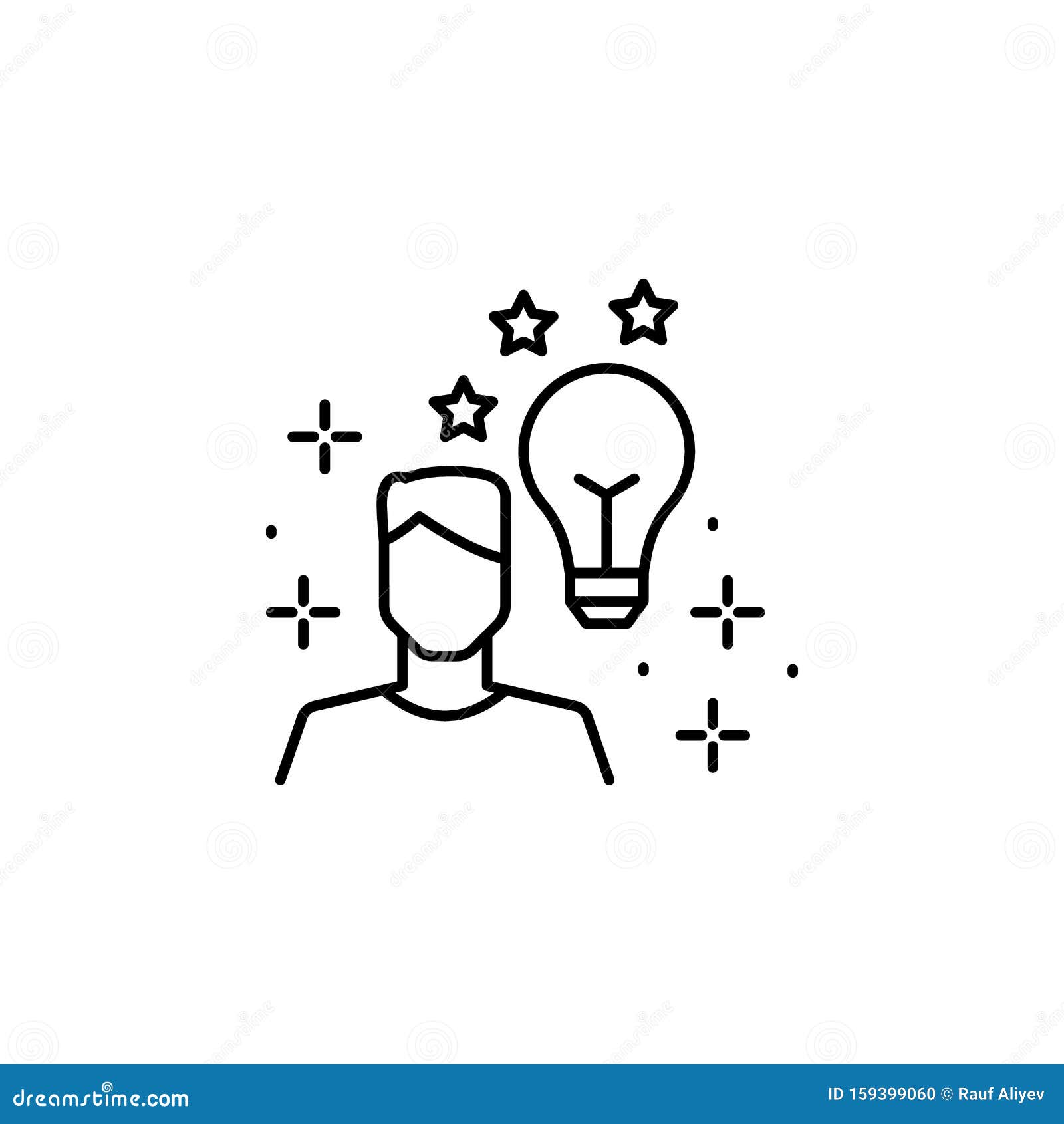 A Genius Human Brain Abstract Color Powder Explosion Art Stock Photo ...