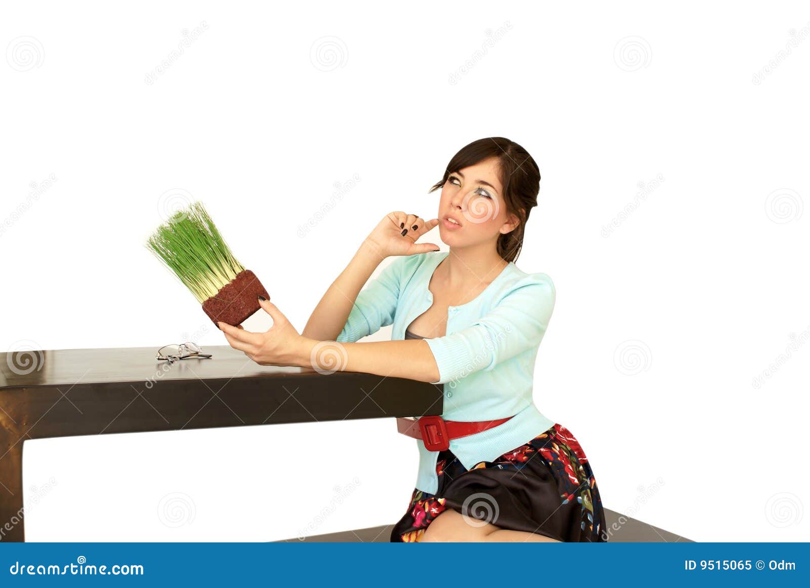 Genius Idea stock image. Image of green, ideas, portrait - 9515065