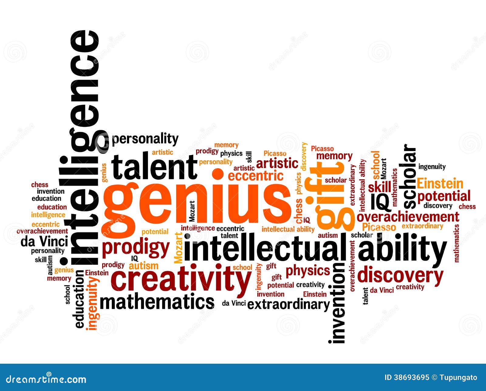 Genius stock illustration. Illustration of inventor, terms - 38693695