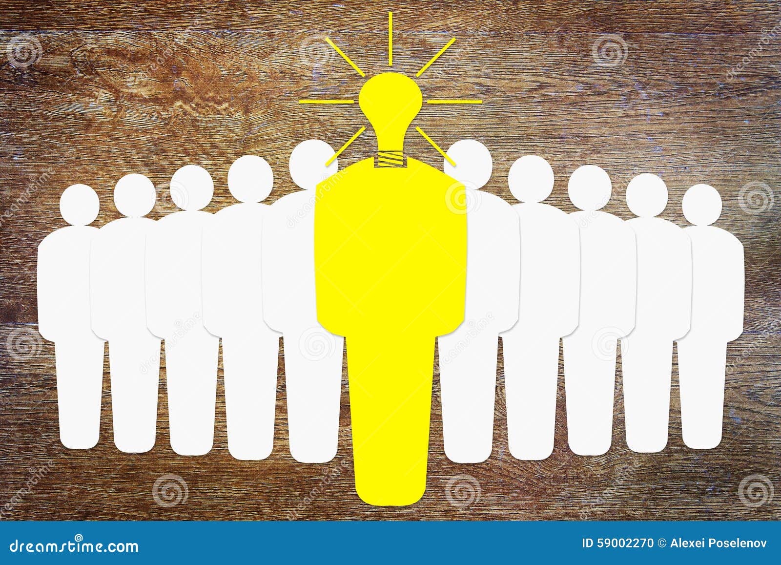 Genius Leader of the Unified Team Stock Photo - Image of extraordinary ...