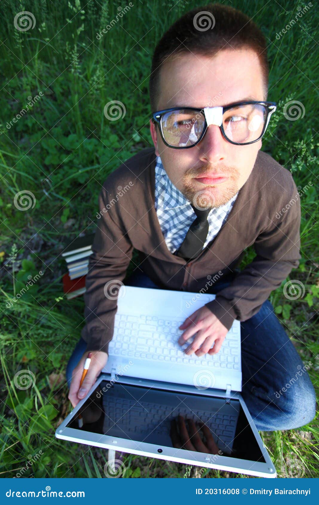 Genius nerd stock photo. Image of eyeglasses, geek, nerdy - 20316008