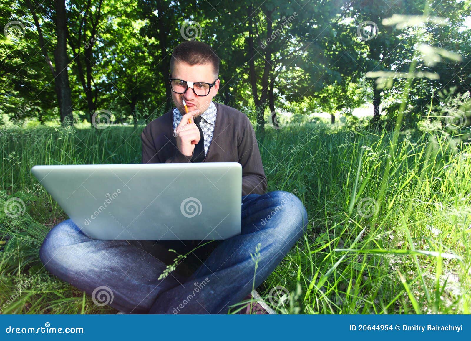 Genius nerd stock photo. Image of eccentric, happy, silly - 20644954