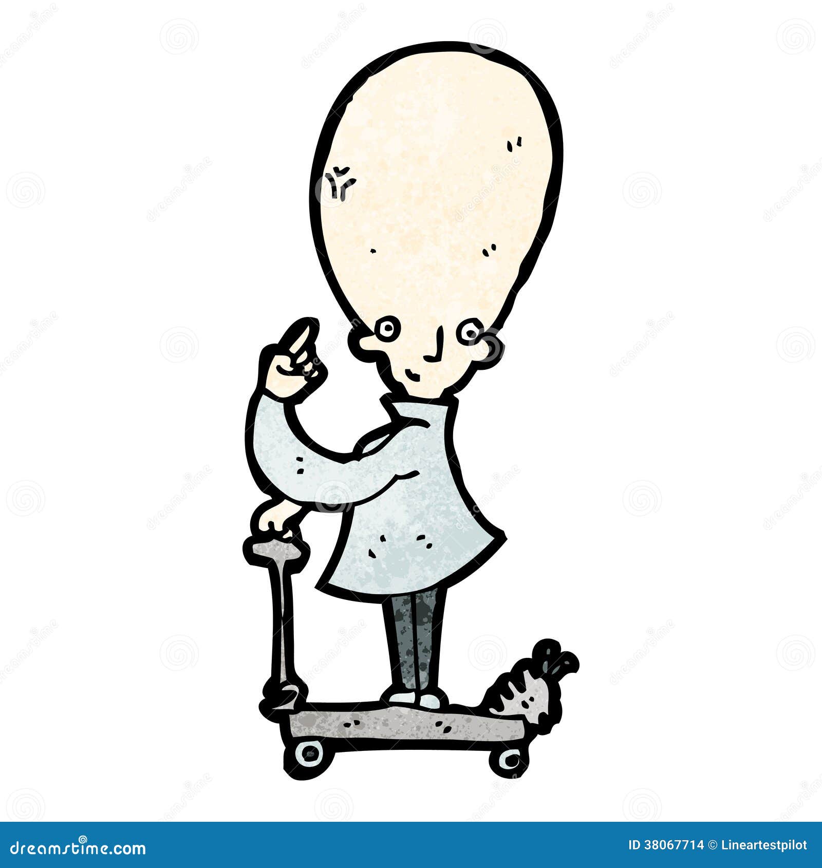 Genius scientist cartoon stock vector. Illustration of head - 38067714