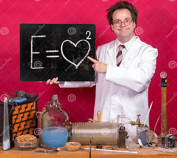 Genius Shows Mathematical Formula Stock Photo - Image of experimental ...