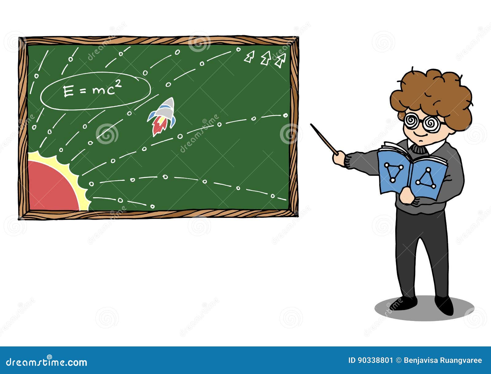 Symbols Of Physics Vector Illustration | CartoonDealer.com #30114404