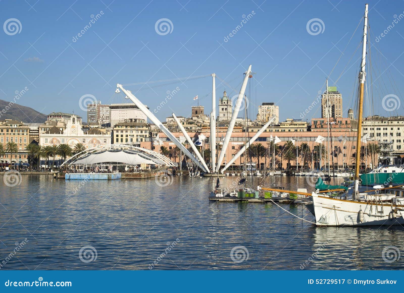 Genoa, Italy stock image. Image of genova, downtown, habitation - 52729517