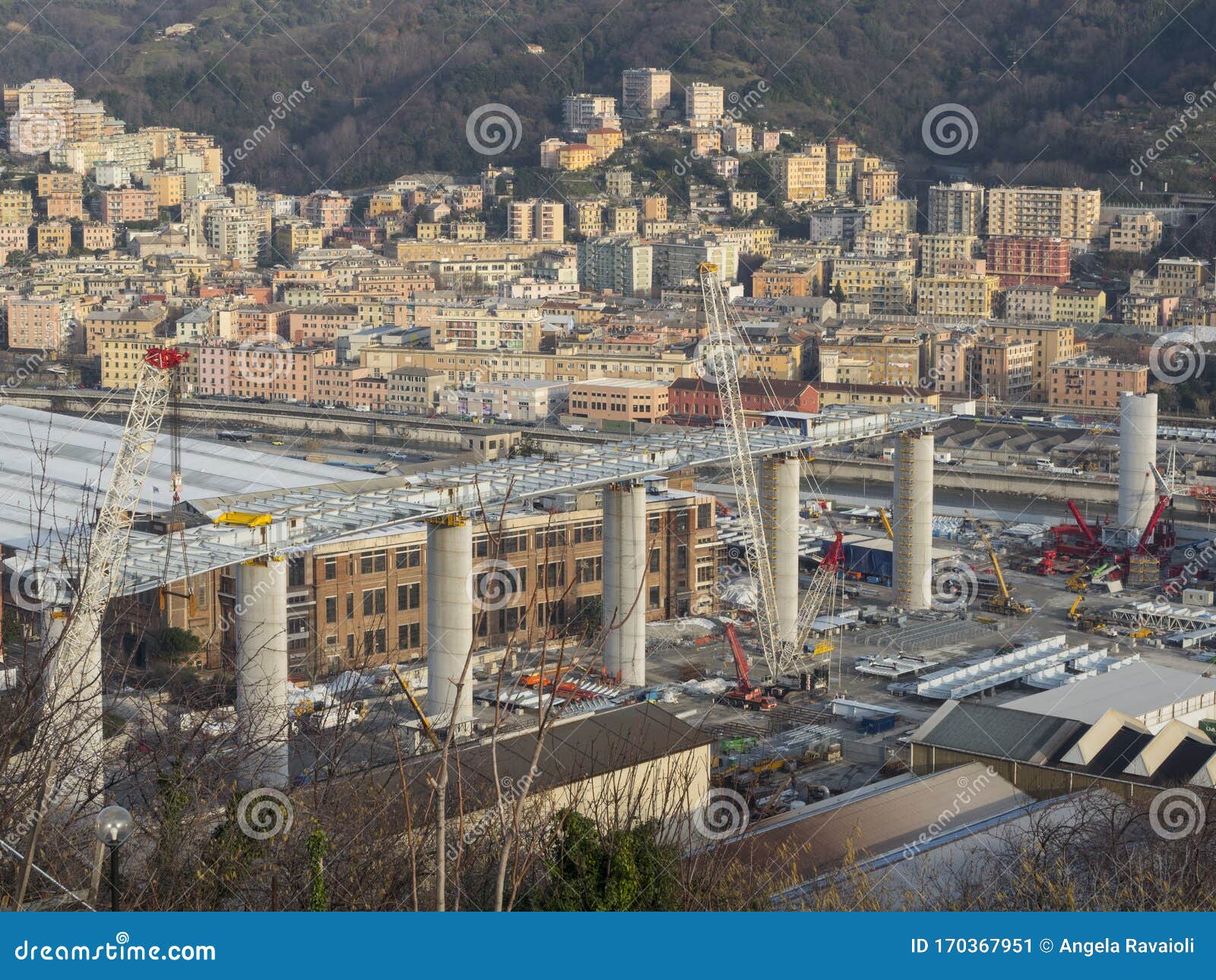 Genoa 19 January 2020, the Reconstruction of the Morandi Bridge ...