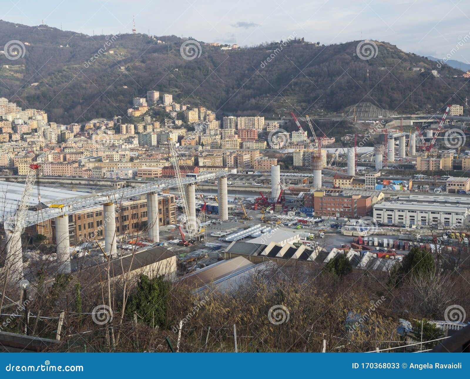 Genoa 19 January 2020, the Reconstruction of the Morandi Bridge ...