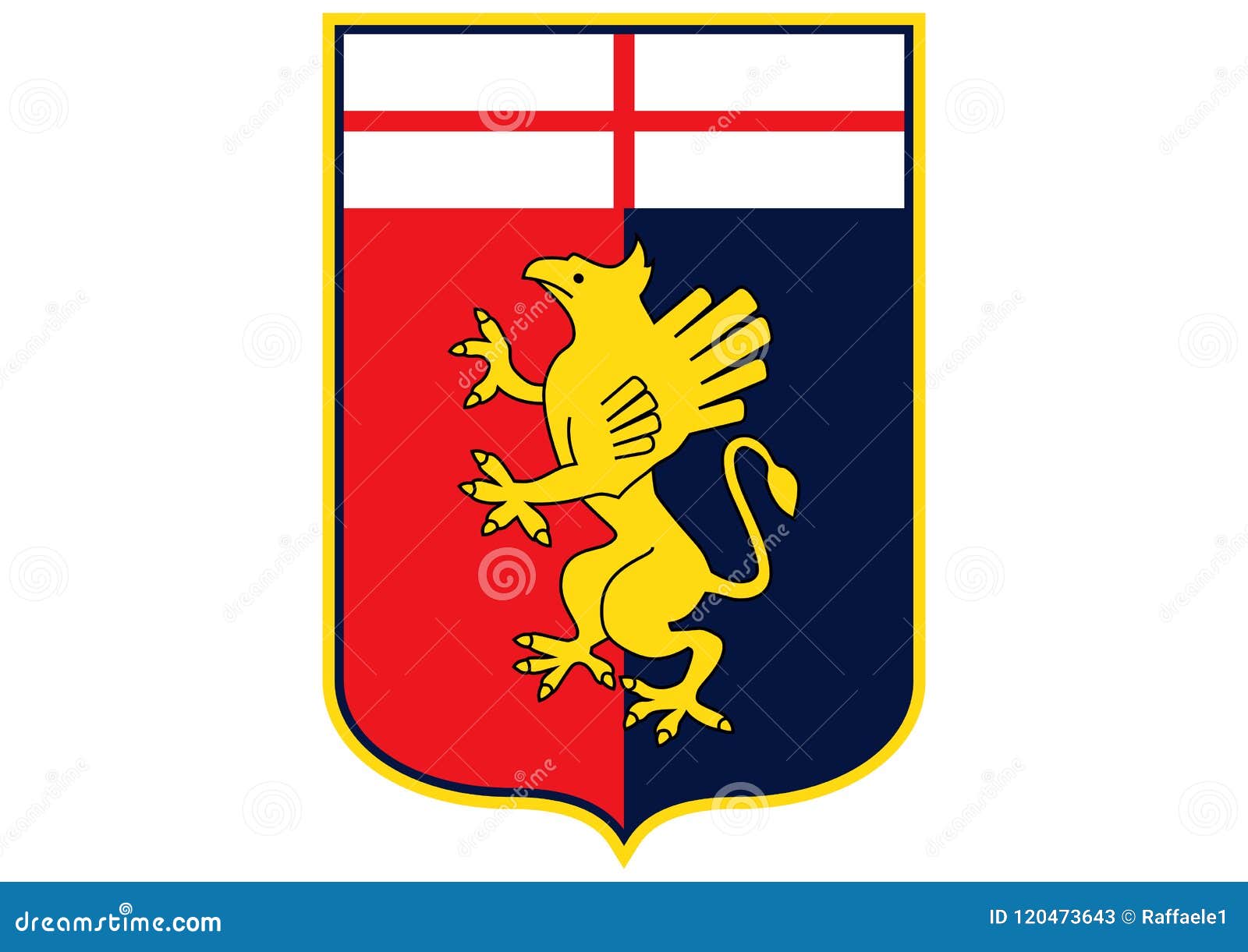 Genoa Logo fotografia stock editoriale. Illustrazione di vettore ...