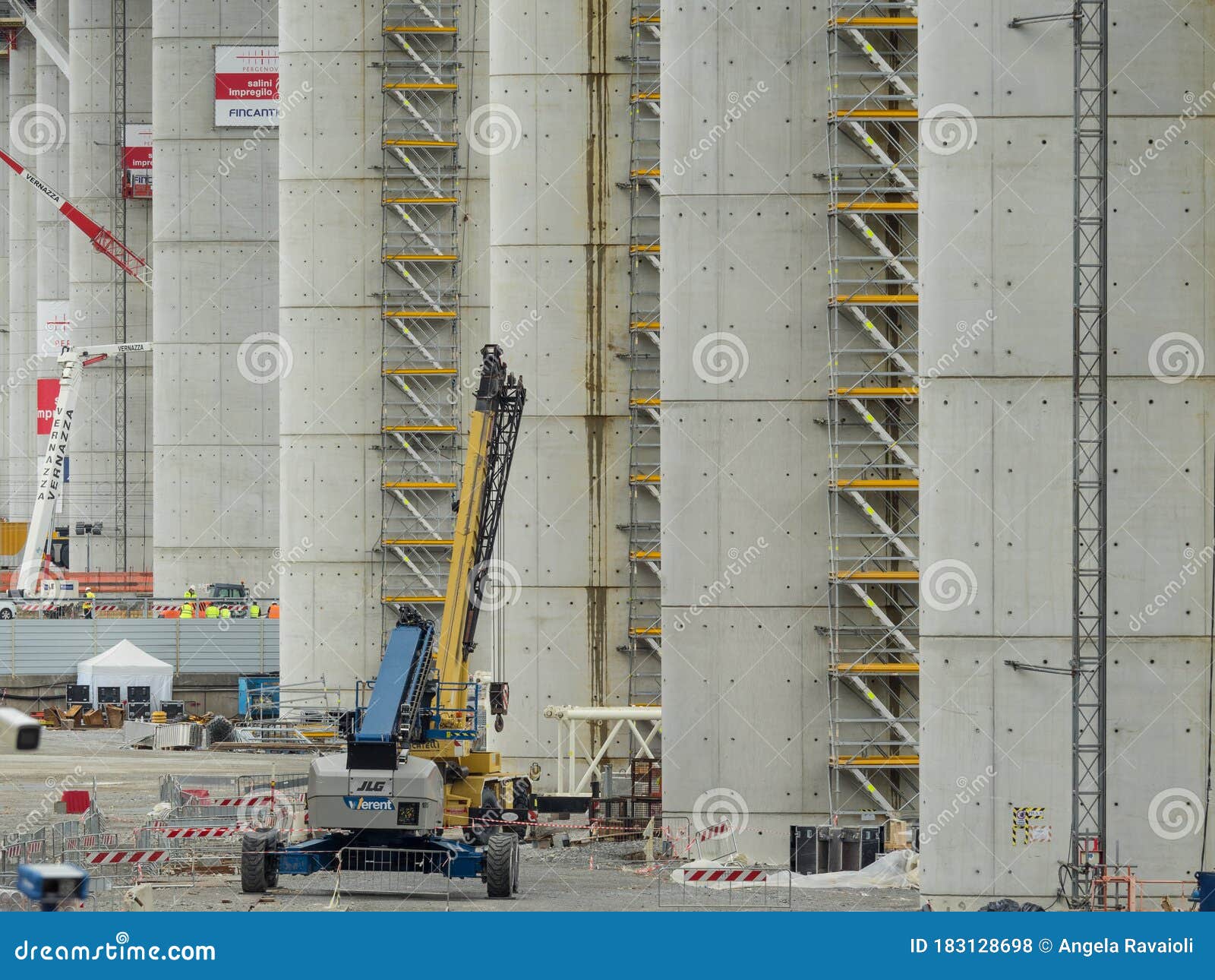 Genoa 16 May 2020, the Reconstruction of the Morandi Bridge Editorial ...