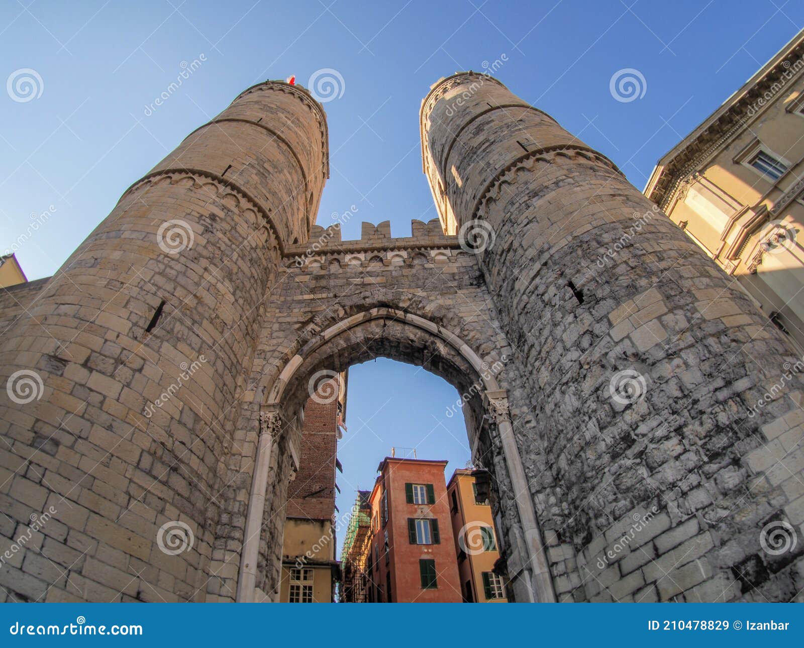 Tower Of The Door Of The Castle Stock Photography | CartoonDealer.com ...
