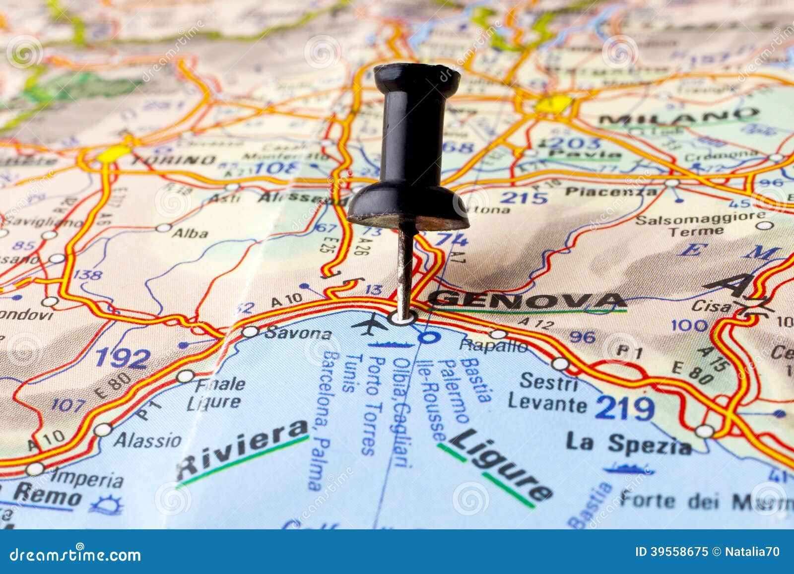 Genoa stock image. Image of cities, destinations, place - 39558675