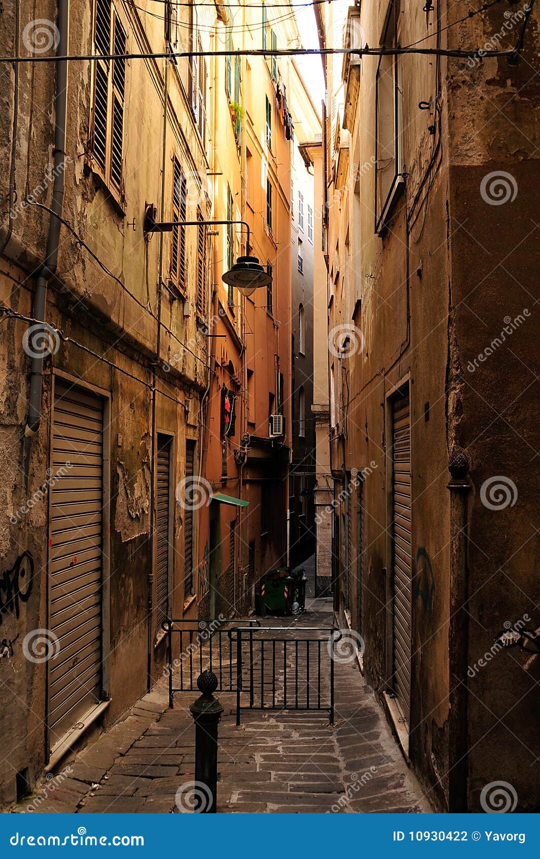 Genoa streets stock photo. Image of detail, genoa, ancient - 10930422