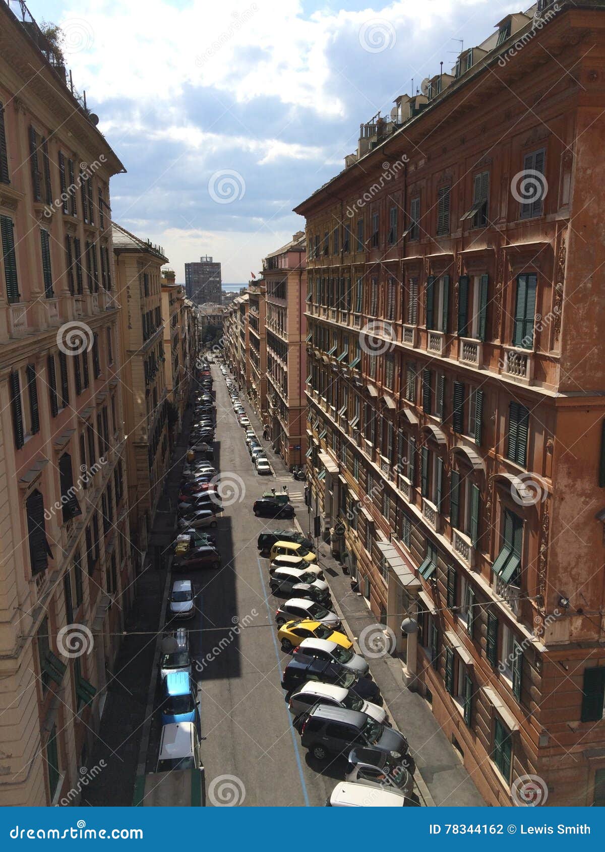 Genoa streets stock photo. Image of streets, genoa, view - 78344162