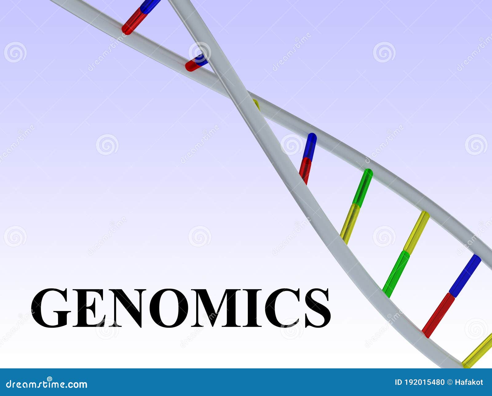 Genomics Biological Concept Stock Illustration Illustration Of