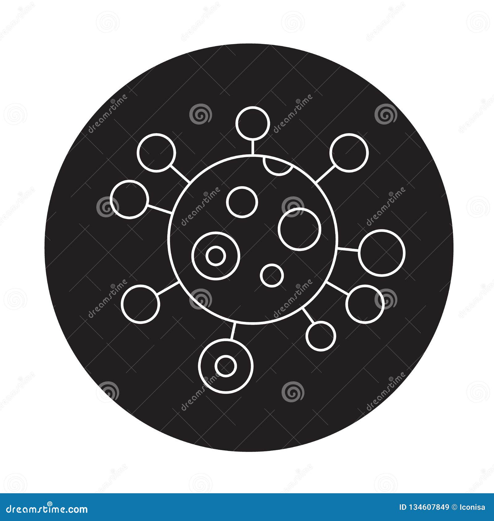 Genotype Black Vector Concept Icon. Genotype Flat Illustration, Sign ...