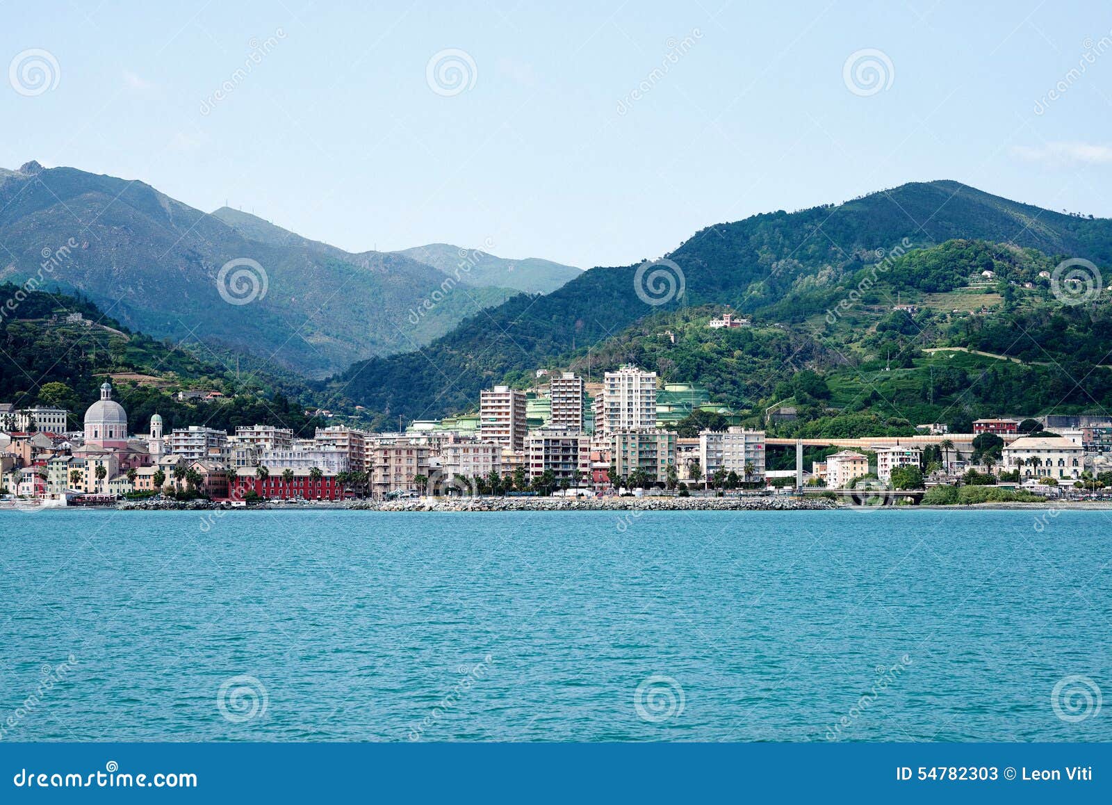 Genova pegli fotografering för bildbyråer. Bild av sikt - 54782303