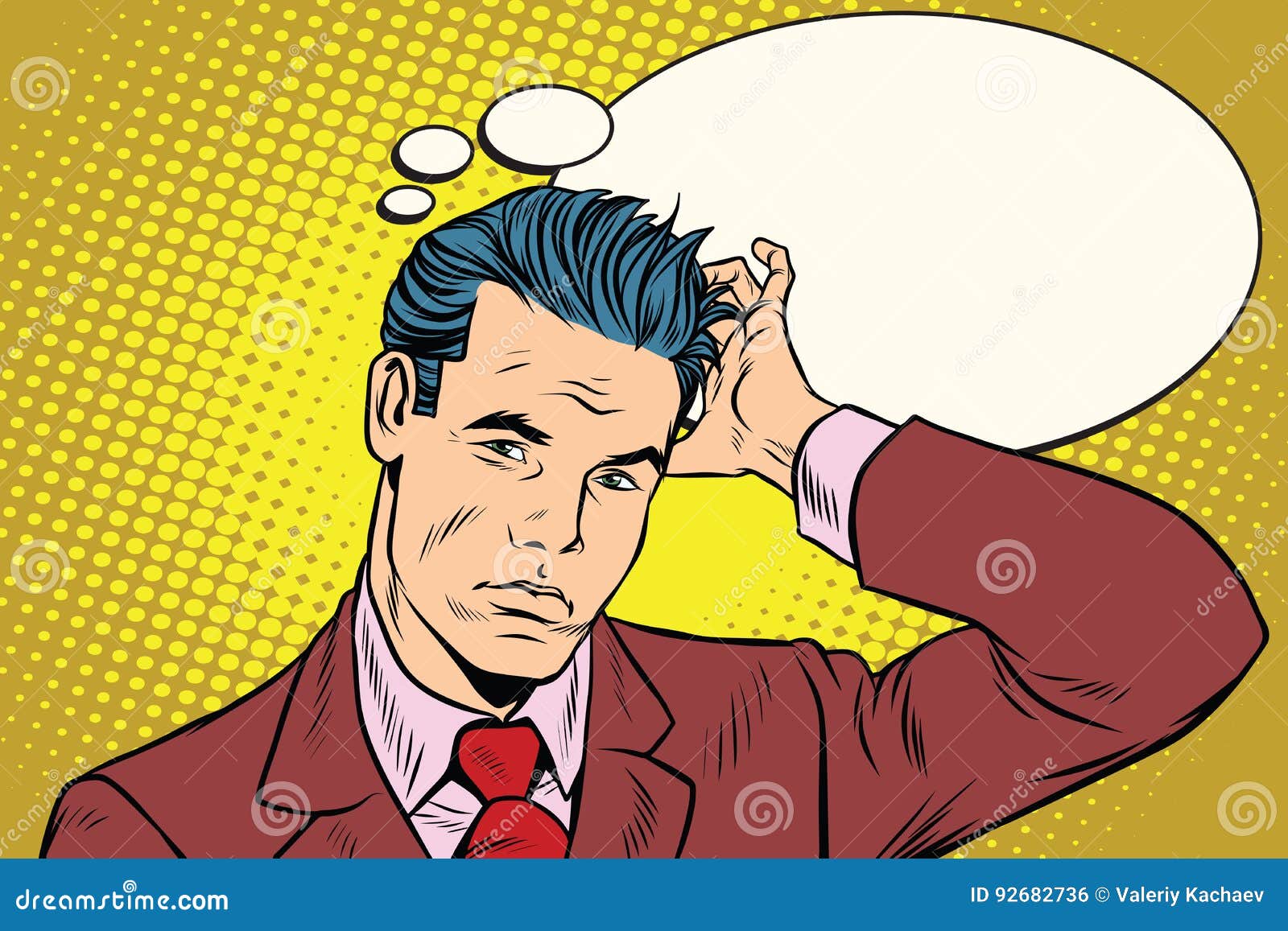 Gens D'affaires Perplexes D'homme D'affaires Illustration de Vecteur ...