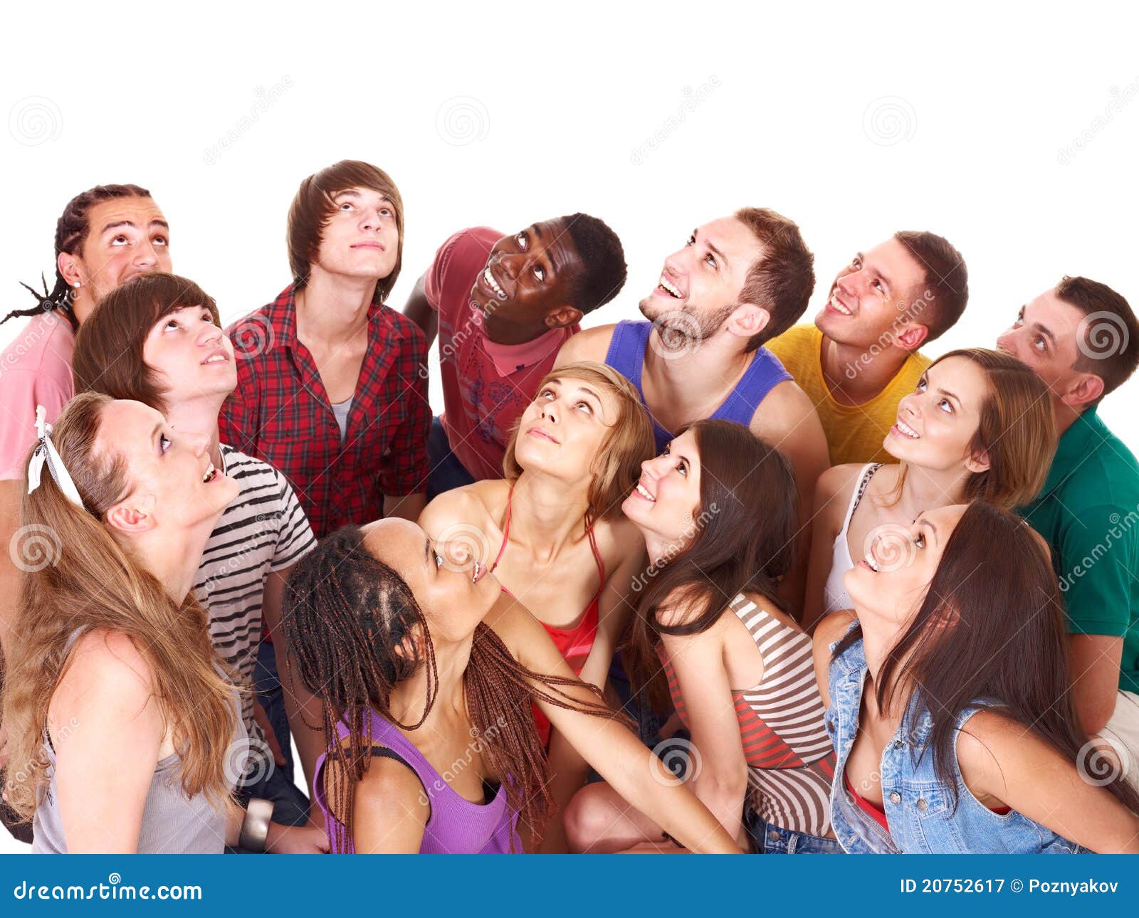 Gens de groupe image stock. Image du gens, racial, rire - 20752617