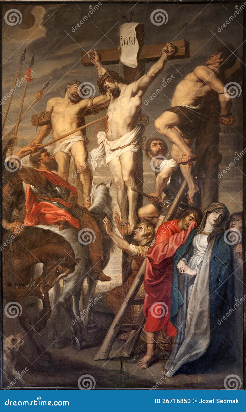 GENT - Christ on the Cross - Rubens Editorial Image - Image of redeemer ...