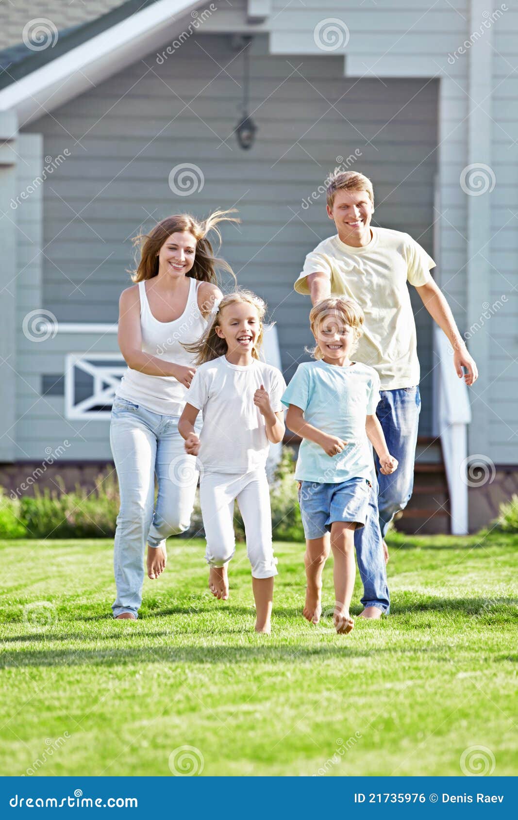 Gente activa foto de archivo. Imagen de hija, blanco - 21735976