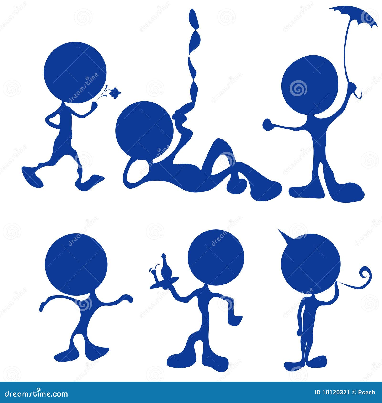 Gente Azul Imagen. Imagen: 10120321