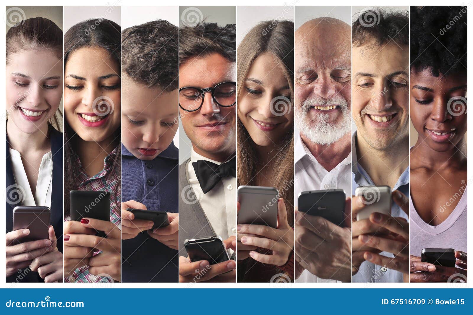 Gente con el teléfono imagen de archivo. Imagen de viejo - 67516709