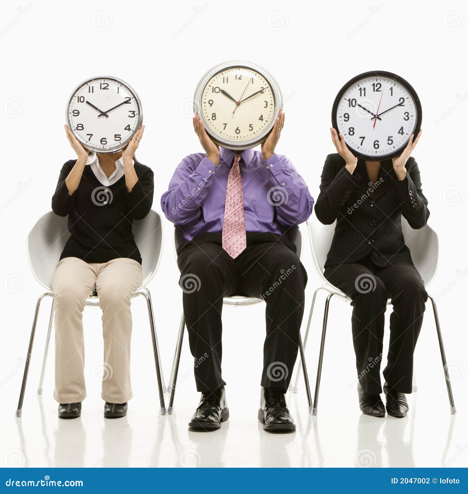 Gente Con Las Caras De Reloj Foto de archivo - Imagen de relojes, mujer ...
