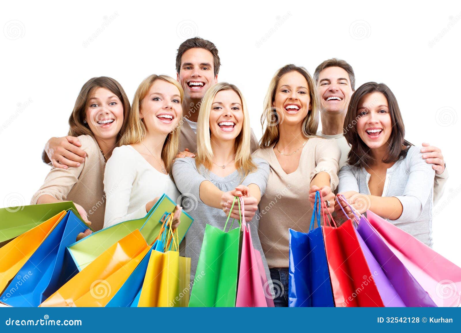 Gente de las compras foto de archivo. Imagen de venta - 32542128