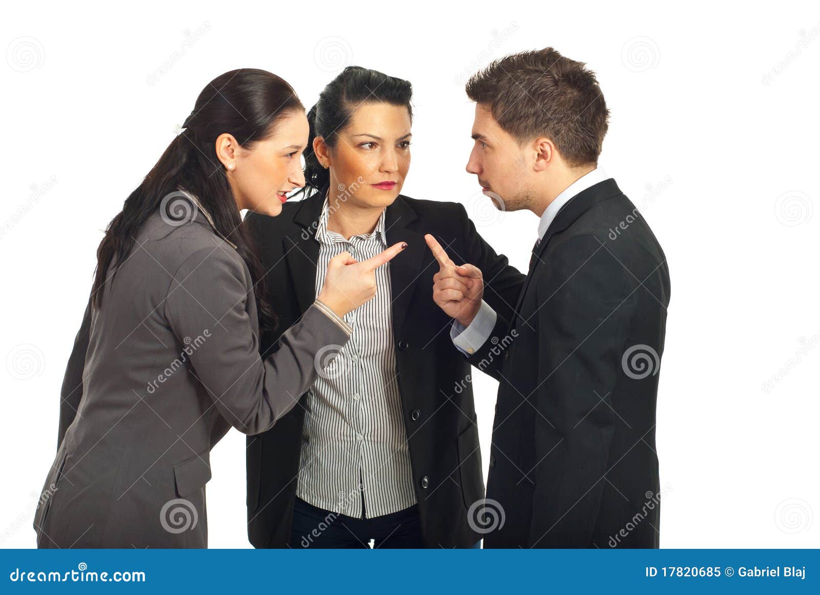 Gente Di Affari Di Conflitto Immagine Stock - Immagine di uomo, maschio ...