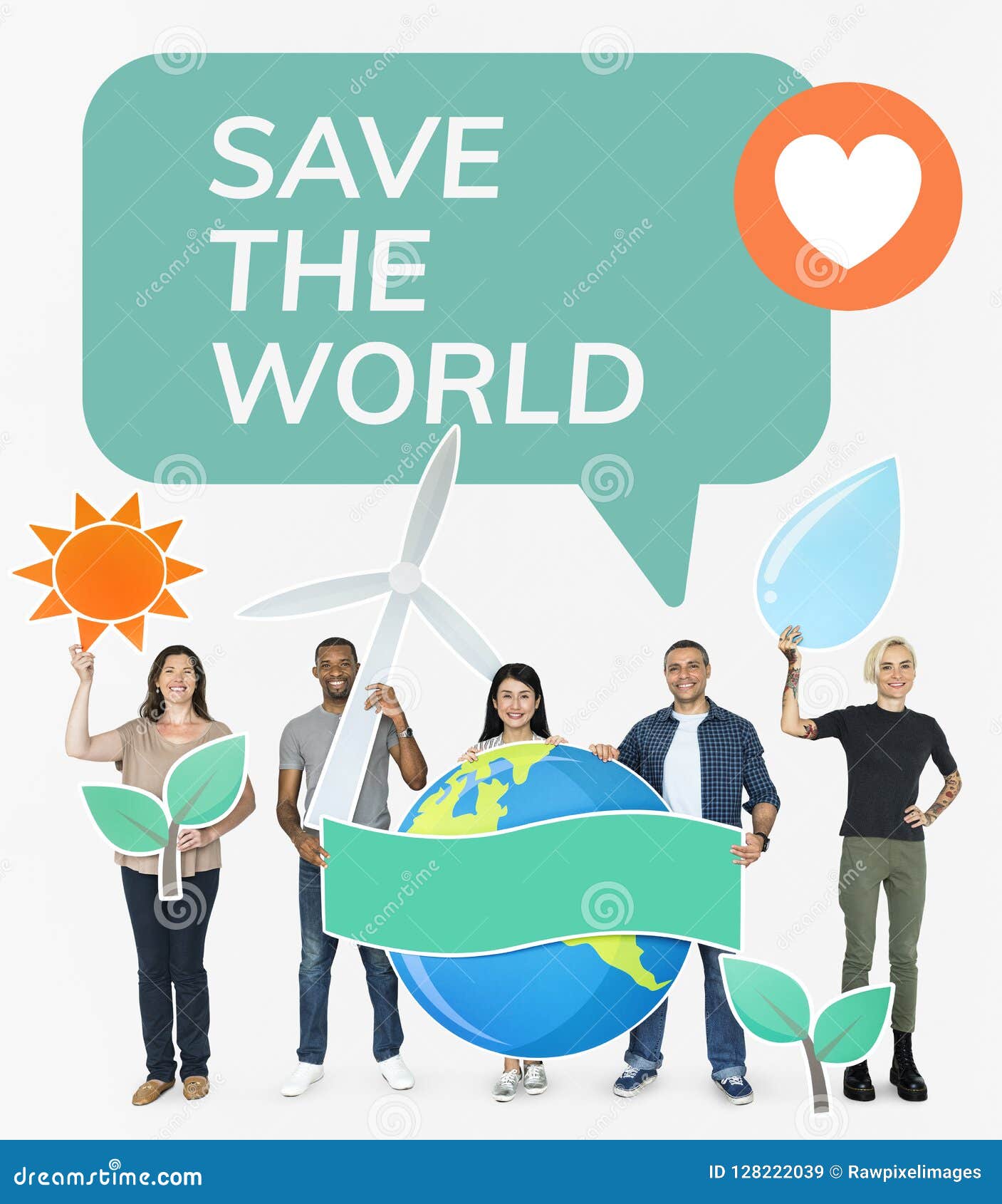 Gente Diversa Feliz Que Lleva a Cabo Iconos Imagen de archivo - Imagen ...