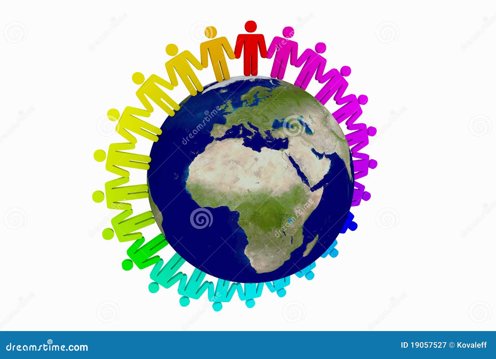 Gente en todo el mundo stock de ilustración. Ilustración de sociedad ...