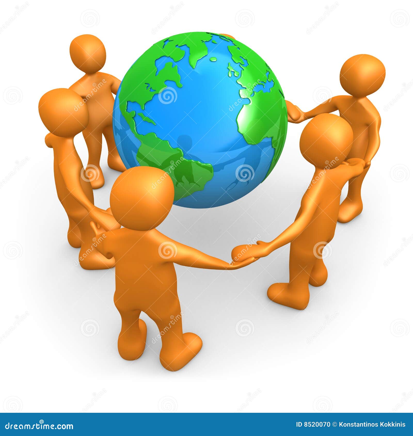 Gente en todo el mundo stock de ilustración. Ilustración de humano ...