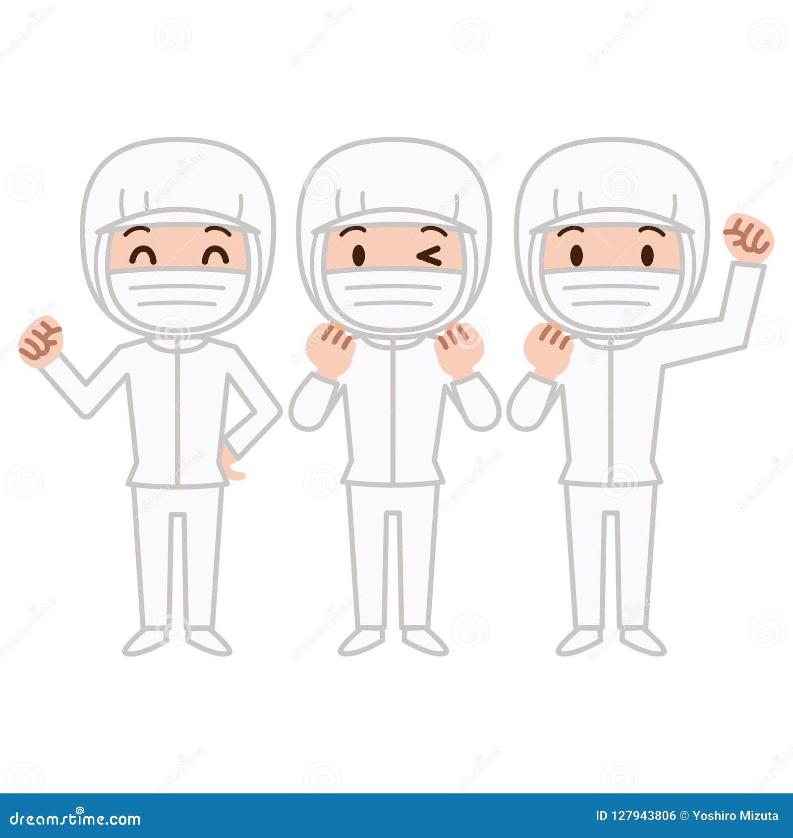 Gente en un cuarto limpio ilustración del vector. Ilustración de ...